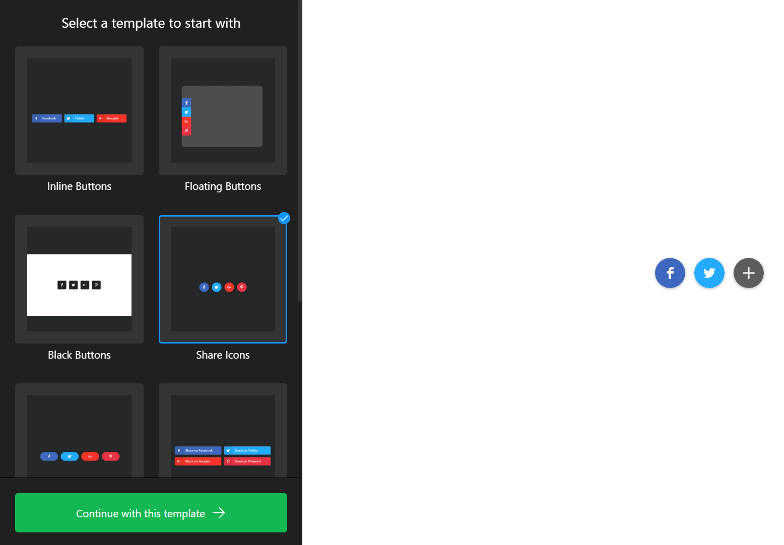 Squarespace Blog Posts Share Icons – Summary Block