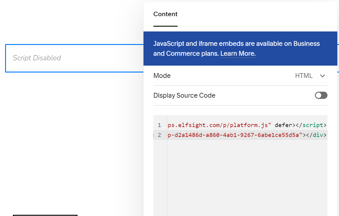 Squarespace: Instagram Tips/Code – Summary Block